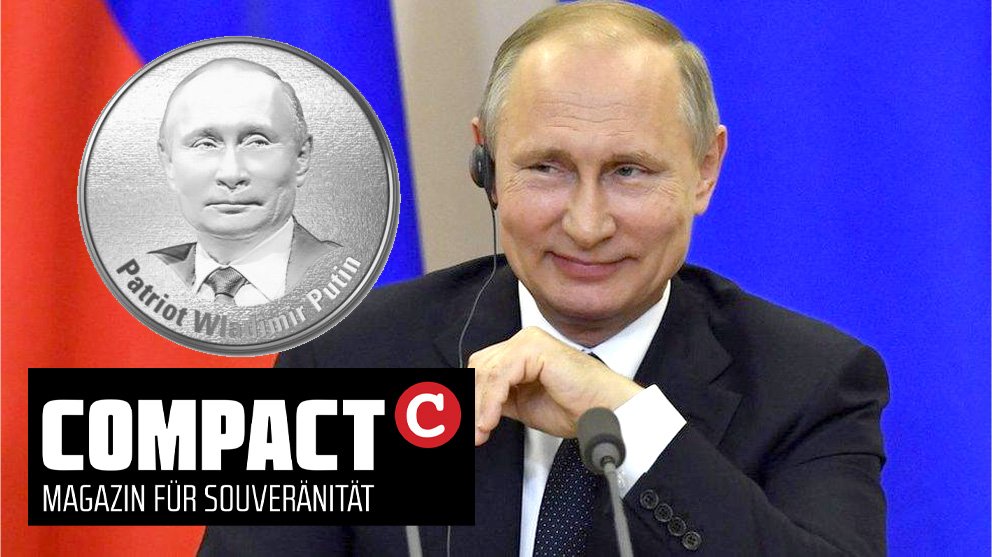 German magazine launches silver coin to dedicated to Russian President ...