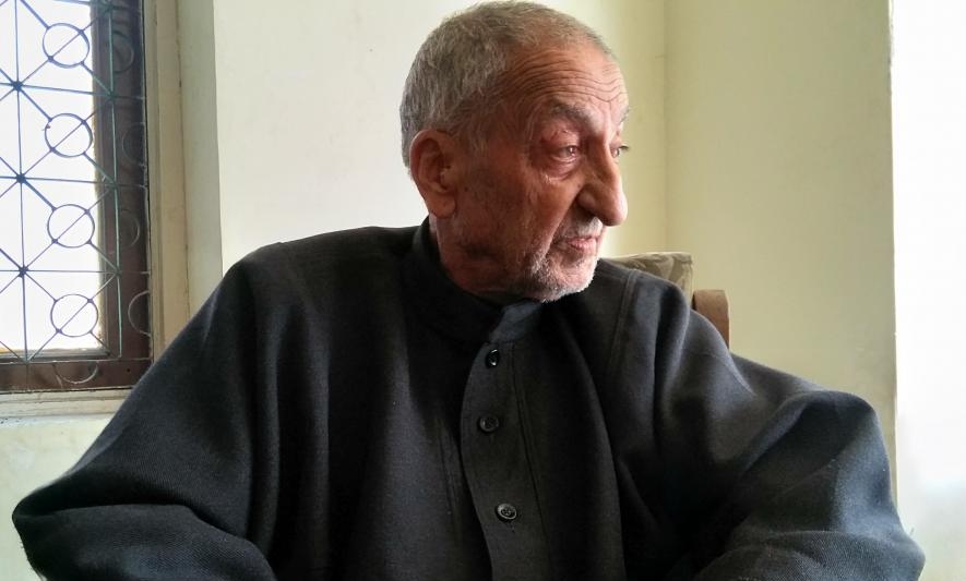 Kashmiri separatist and former Hurriyat leader Prof. Abdul Ghani Bhat ...