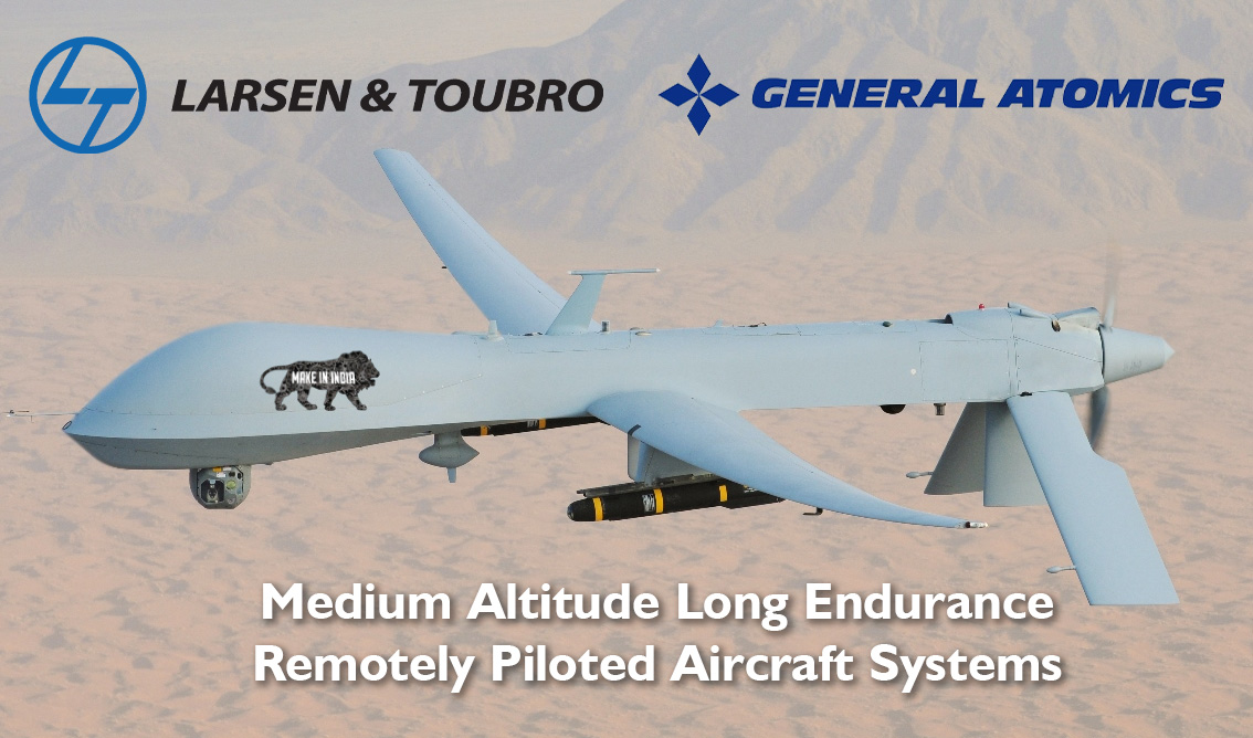L&T partners with General Atomics of USA to make MQ-series drones in India