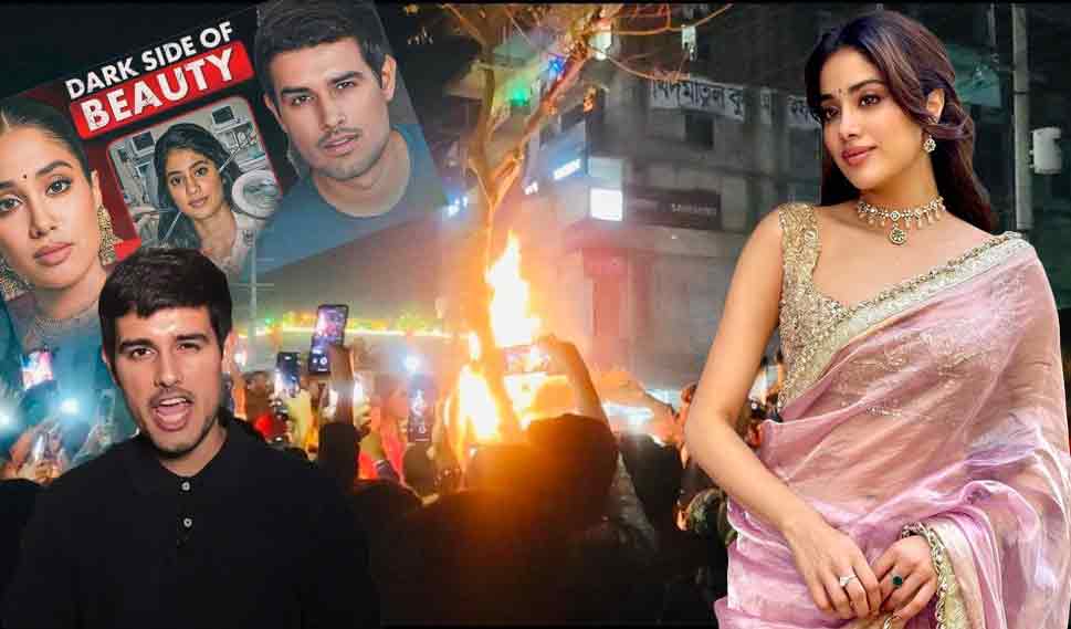 Islamists troll actor Jahnvi Kapoor after Dhruv Rathee targeted her ...