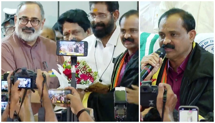 Kerala: BJP’s VV Rajesh sworn in as the new Mayor of Thiruvananthapuram ...