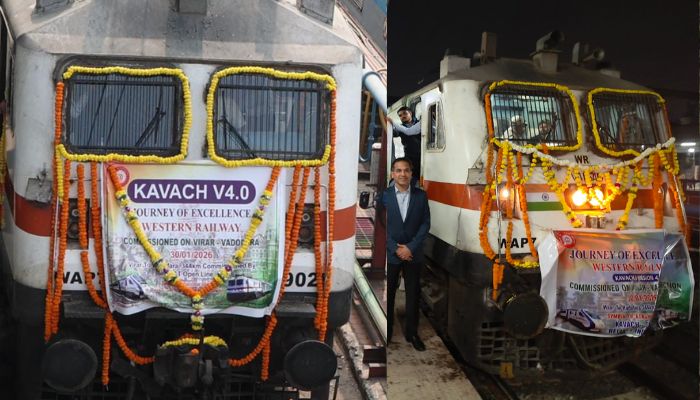 Kavach 4.0 deployed on 472 route km in a month as Railways boost train ...