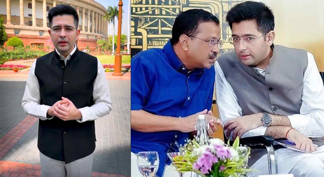 Raghav Chaddha hits out at AAP after he was removed as RS deputy leader ...
