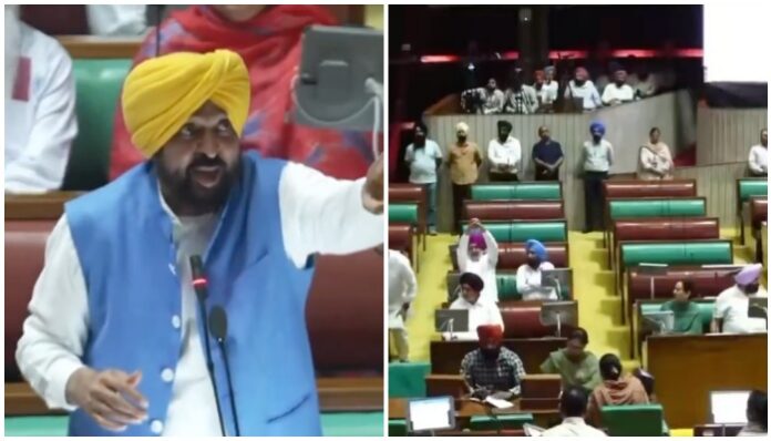 Drama in Punjab assembly: Congress demands alcohol and dope testing for ...
