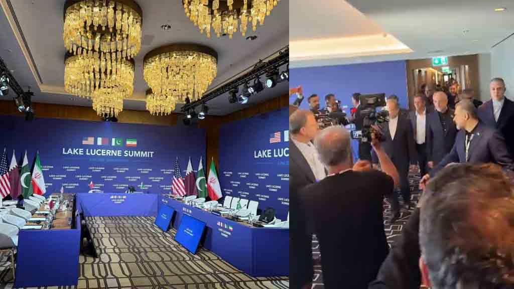 Iran refuses handshake and joint photograph with US team ahead of talks ...