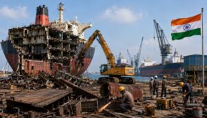 India becomes world's largest ship recycling nation in 2025